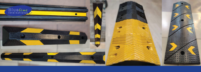 Rubber Parking Guards UAE | Corner Guards, Speed Humps, Wheel Stoppers